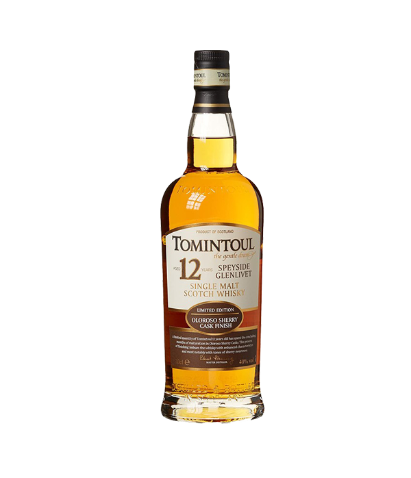 Tomintoul 12 Years Old Oloroso Sherry Cask Finish - Ginrosa Milano